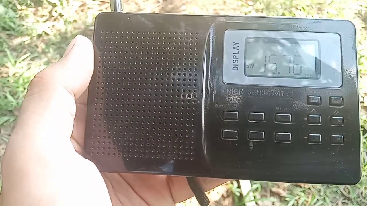 Mashaal Radio in Pashto 15760 KHz received in the Philippines - YouTube