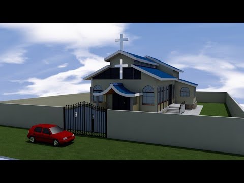 How to design a Cross for a church building in Archicad - YouTube