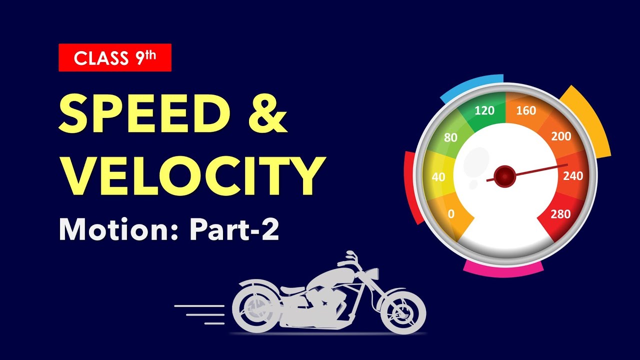 Class 9 Physics Speed and Velocity - YouTube