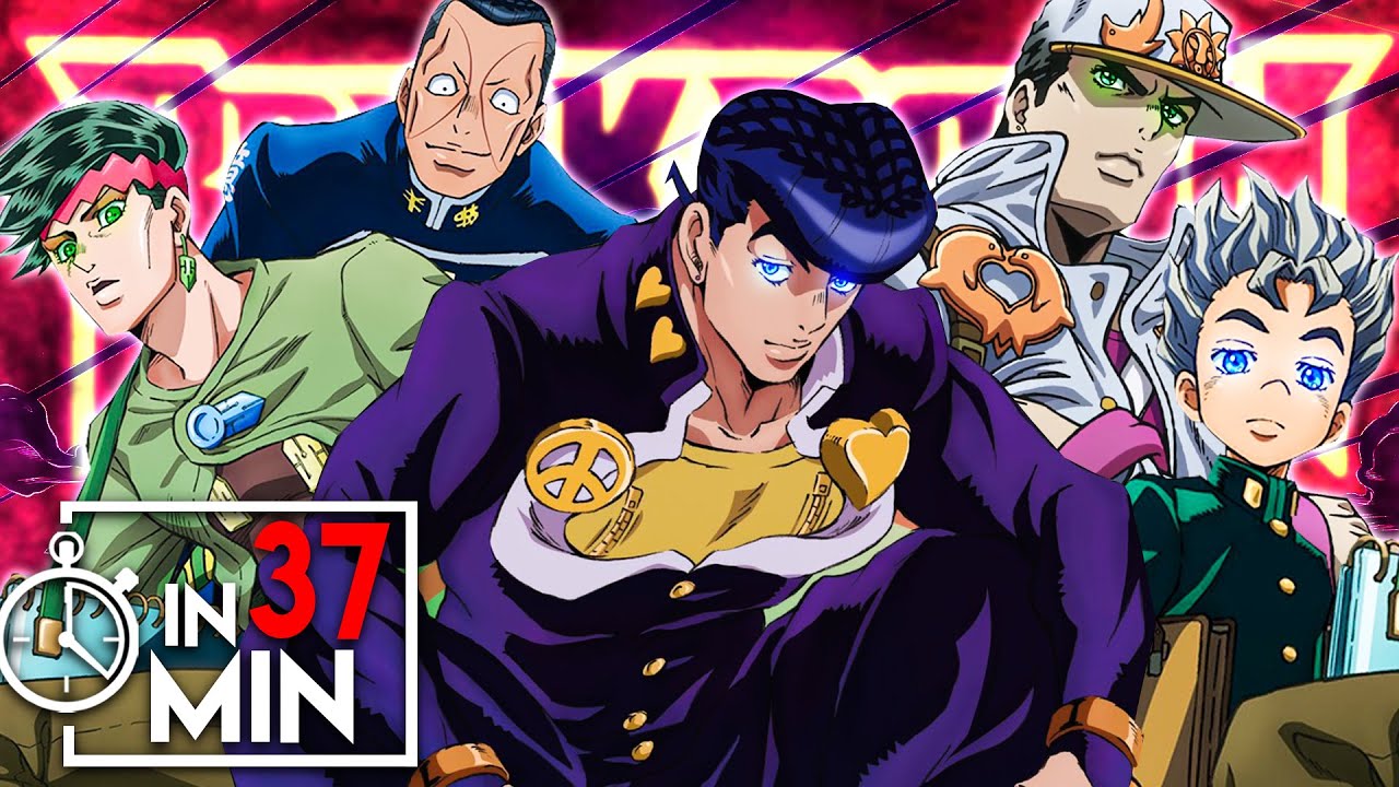 JOJOS BIZARRE ADVENTURE PART 4 IN 37 MINUTEN - YouTube