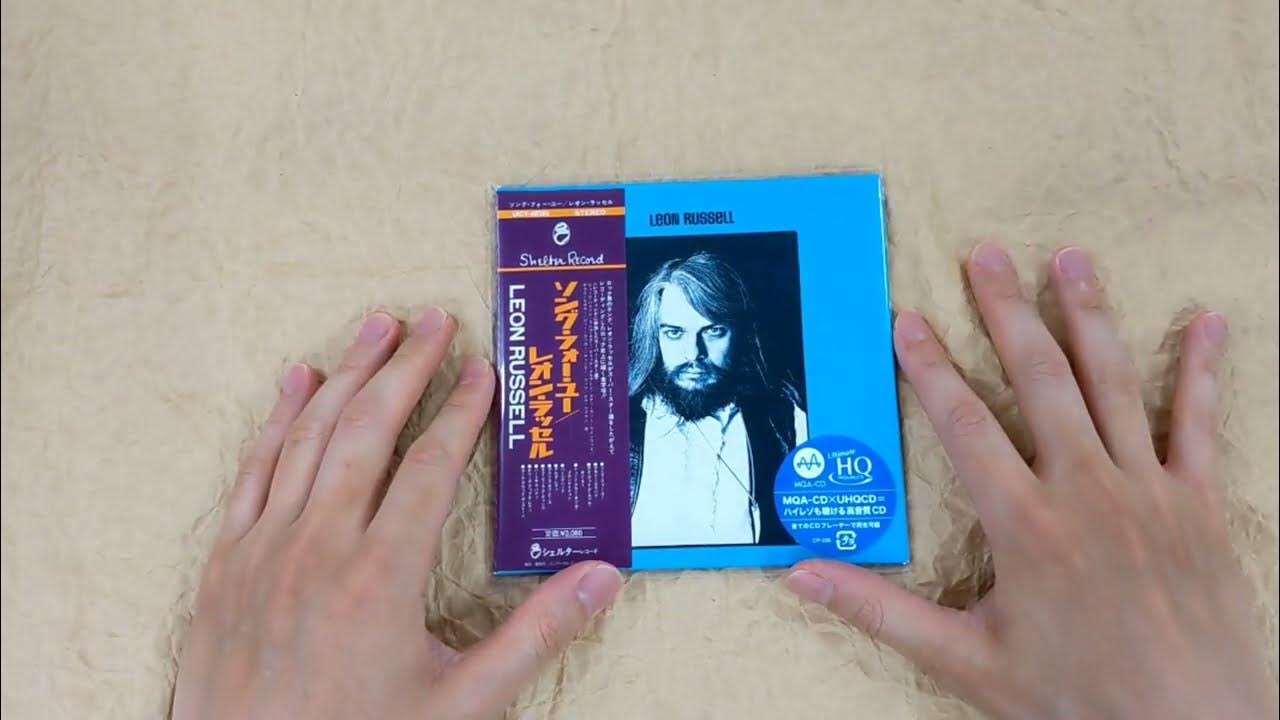 [Unboxing] Leon Russell [Hi-Res CD (MQA x UHQCD)] [Limited Release] [Cardboard Sleeve (mini LP ...