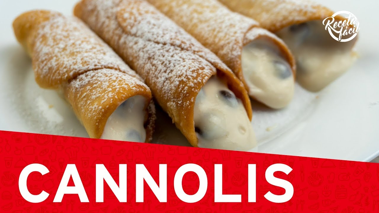 Cómo hacer CANNOLIS [Receta Fácil] - YouTube
