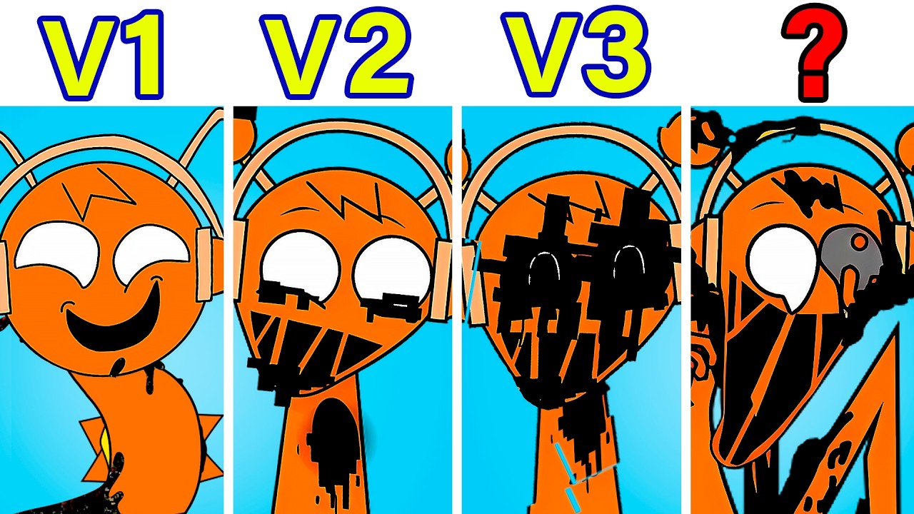 FNF Vs Pibby Sprunki ALL Mods // Corrupted Oren - Incredibox Sprunki in ...