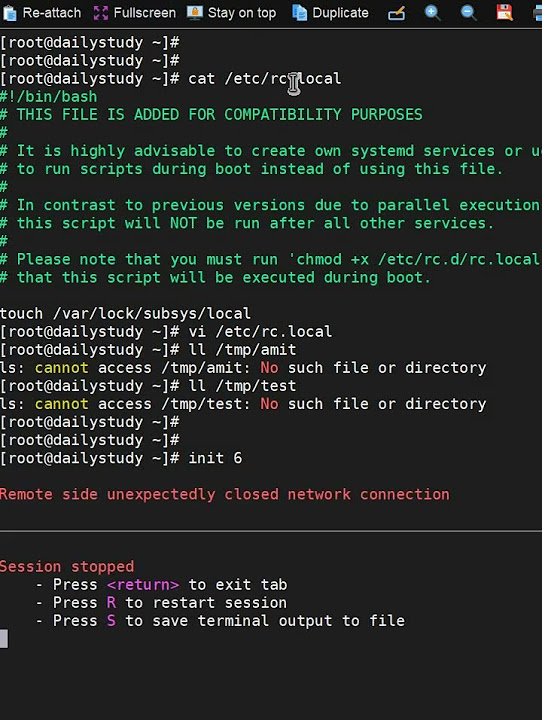 How to add script in linux startup| How to executes command when system ...