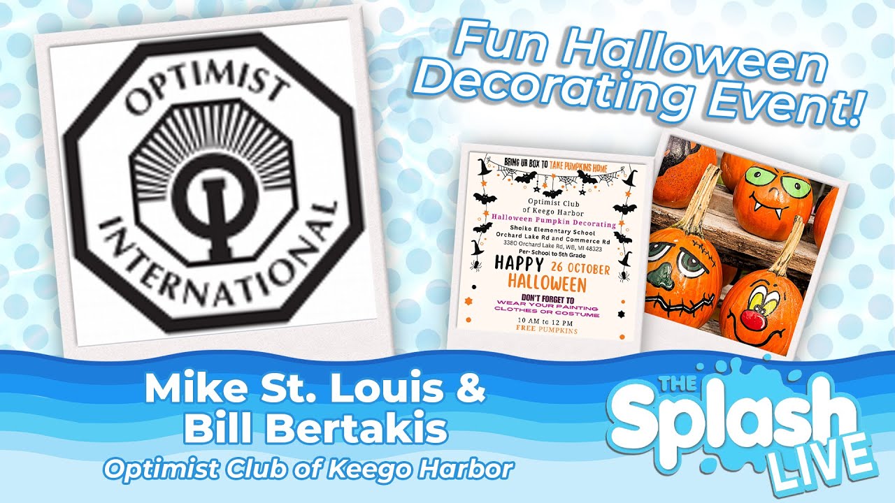 Pumpkin Decorating Event with the Keego Harbor Optimist Club! | Mike St ...