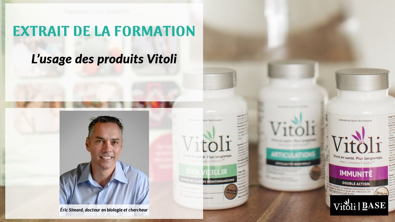 Extrait de la formation - L'usage des produits Vitoli - YouTube