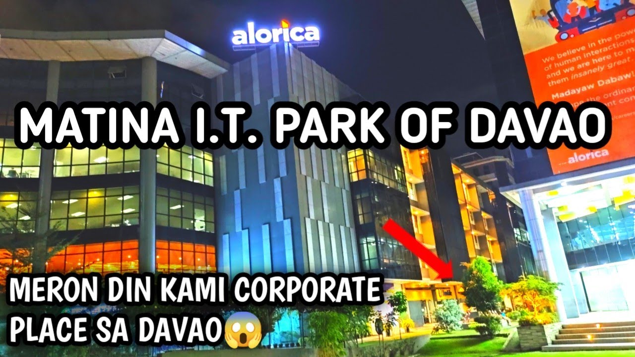 MATINA I.T. PARK OF DAVAO WALK TOUR VLOG - YouTube