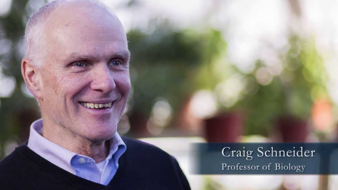 Craig Schneider, Professor of Biology at Trinity College - YouTube