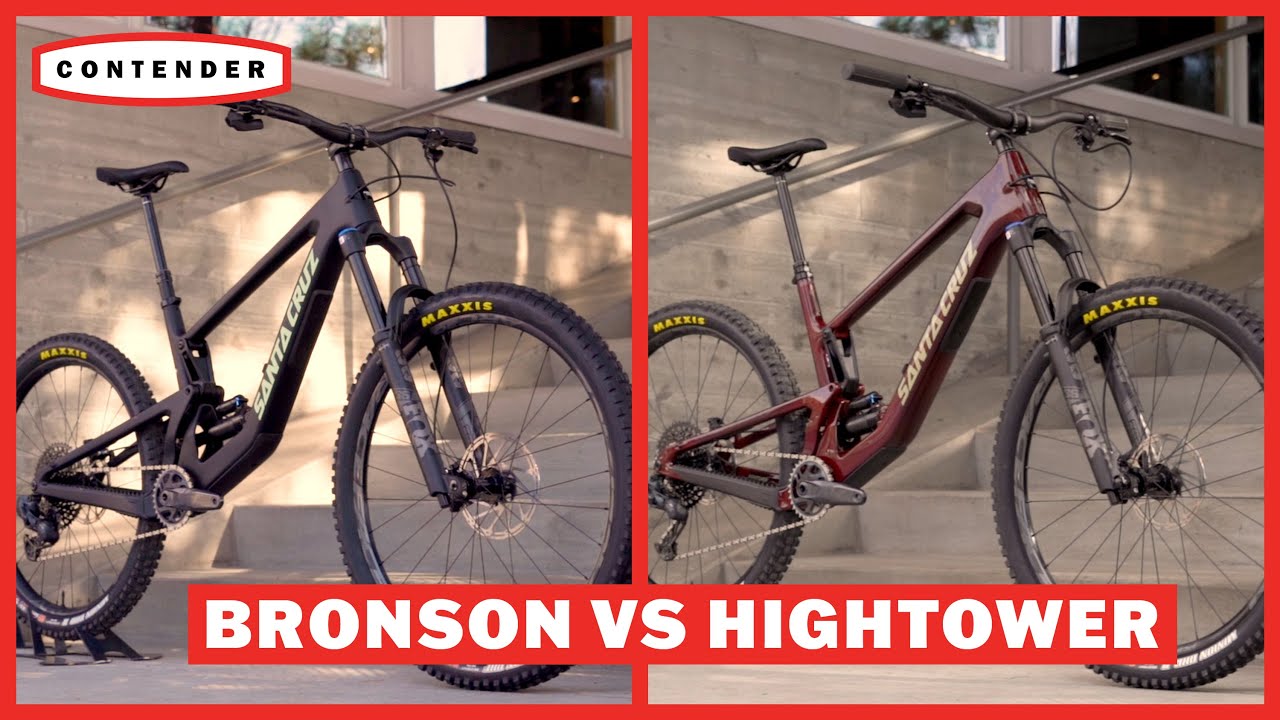 Are These The Same Bike??? | Santa Cruz Bronson vs Hightower ...