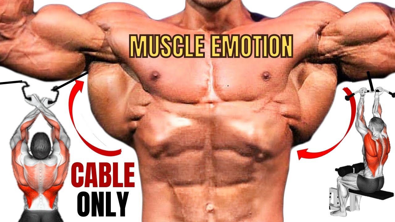 13 BEST BACK EXERCISES WITH CABLE ONLY AT GYM - YouTube