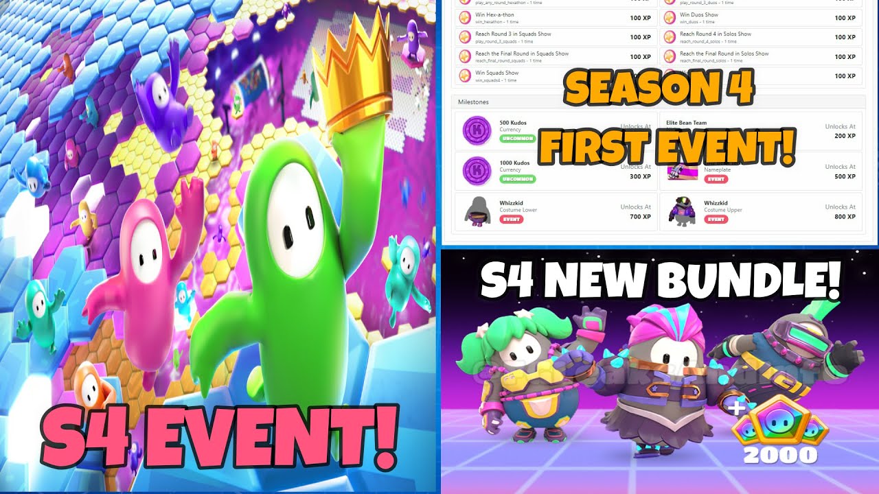 Fall Guys Season 4 New Leaks - S4 New Bundle, S4 New Event and More ...