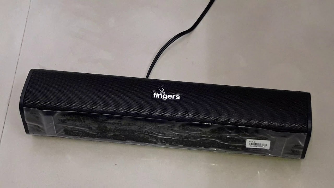FINGERS F2.0 SOUND BAR || UNBOXING || BRAND NEW - YouTube