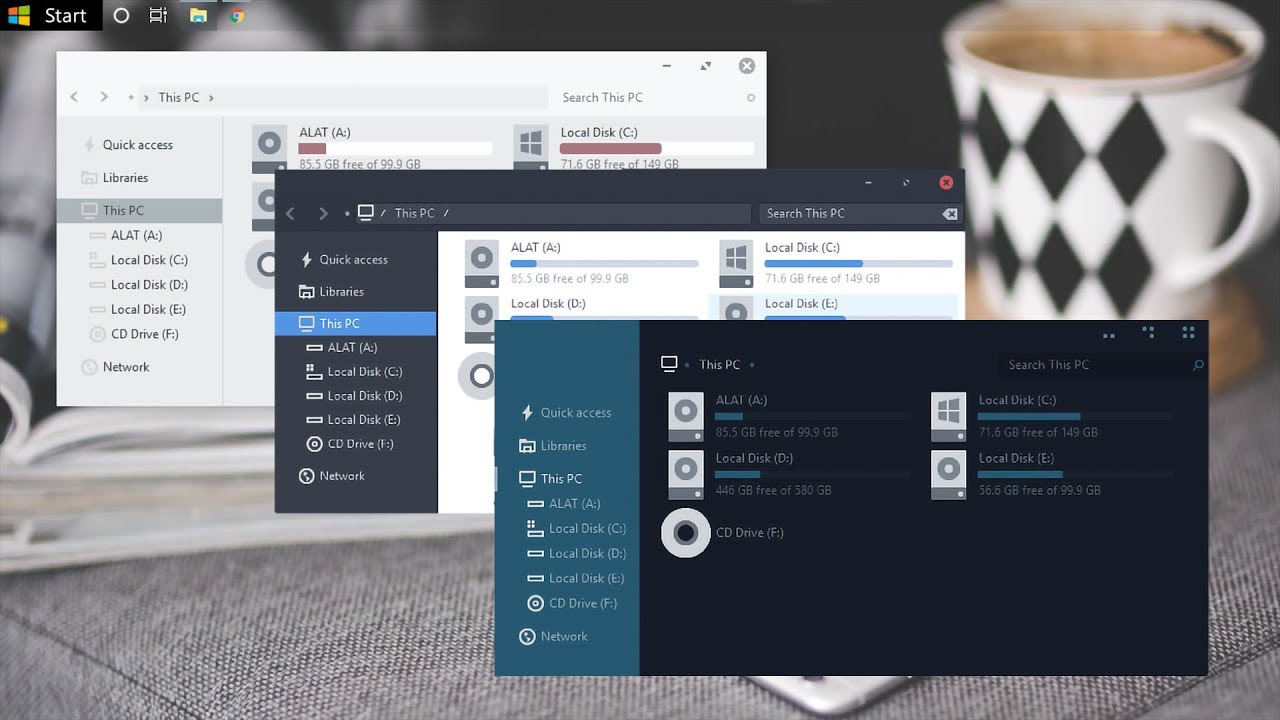 Top 8 Windows Theme - Make Windows Look Better - YouTube