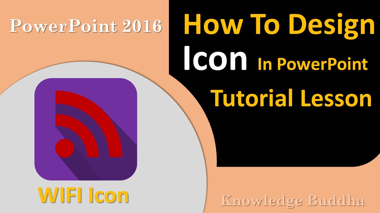 WIFI Icon _PowerPoint Design Icon Tutorial Lesson 2021 || PowerPoint ...