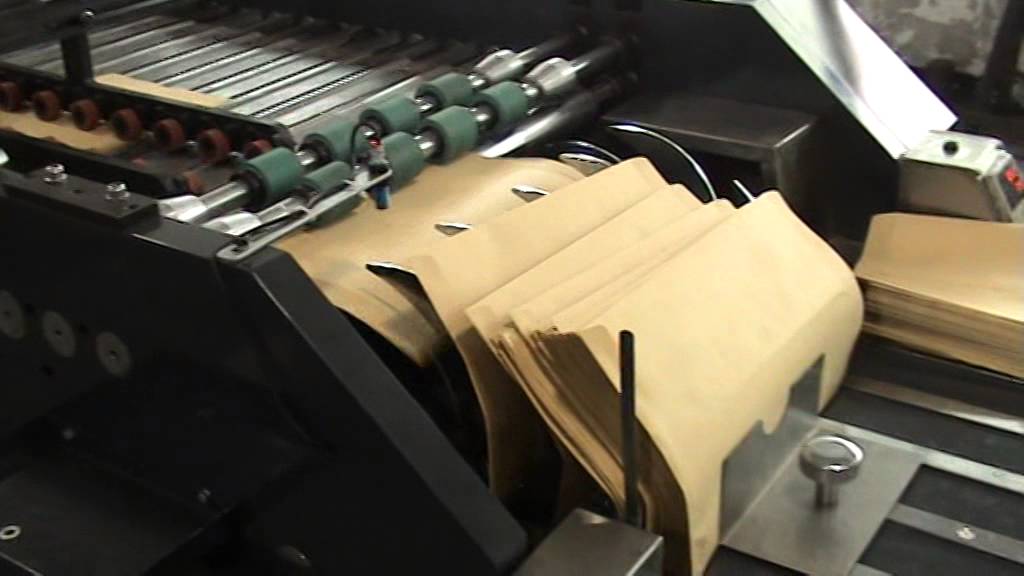 ZF150 Automatic Pocket Envelope Forming Machine - YouTube