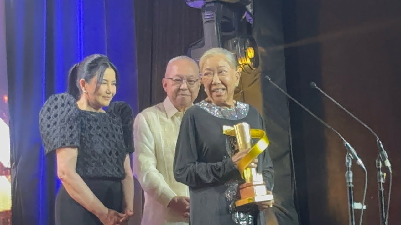 ODETTE KHAN ginawaran ng ICONS AWARD from the 8th EDDYS award - YouTube