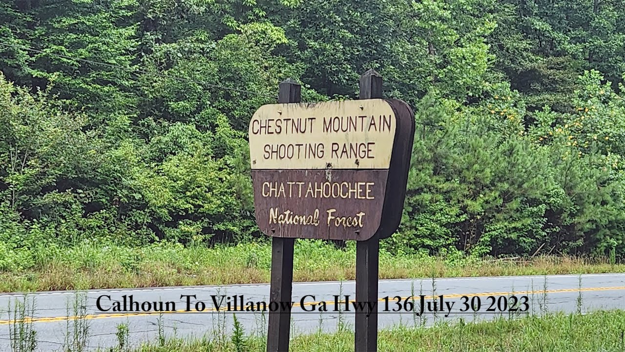 Calhoun Ga Gordon County To Villanow Ga Hwy 136 July 30th 2023 #Calhoun ...