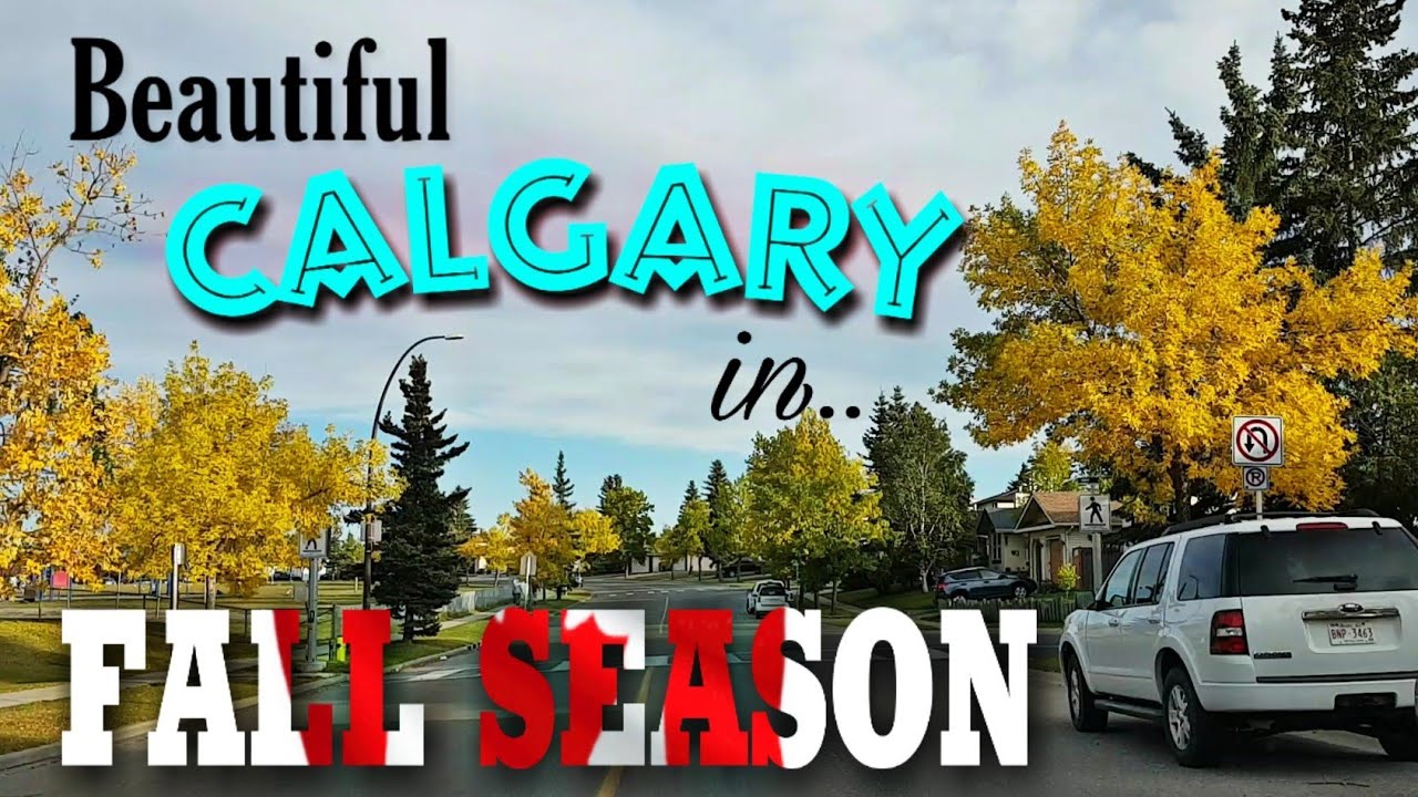 Beautiful Calgary in Fall Season 2019 - YouTube