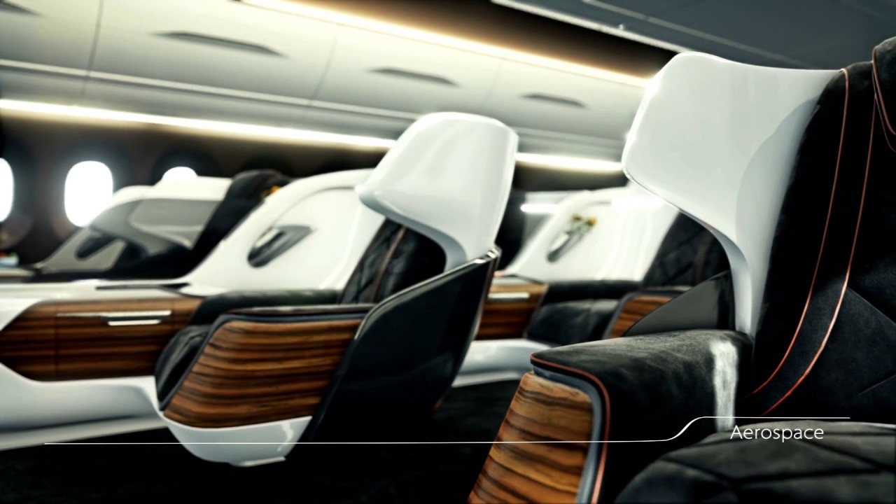 Aerospace business class concept by AUFEER DESIGN - YouTube