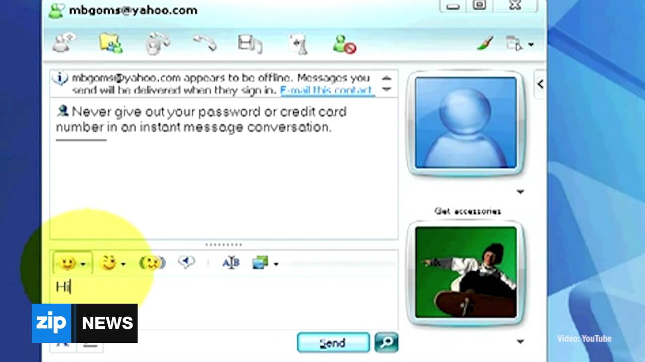 MSN Messenger To Completely Shut Down - September 1, 2014 - YouTube