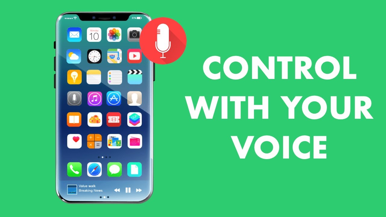 How to control your iphone with your voice - YouTube