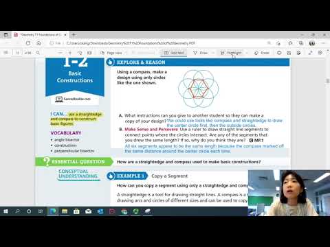 Geometry 1-2: Basic Constructions (Part 1) - YouTube