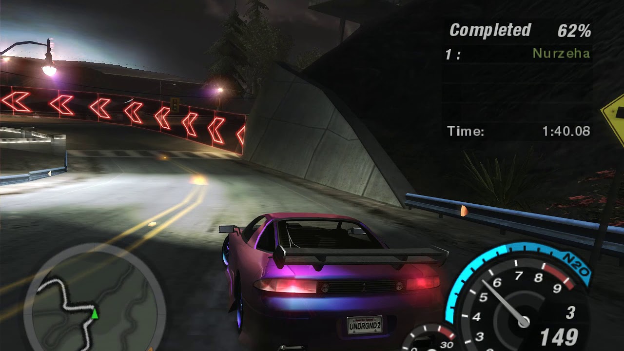 Need for Speed Underground 2 - NFSU2 Fastest Touge of AWD Cars Part 1/7 ...