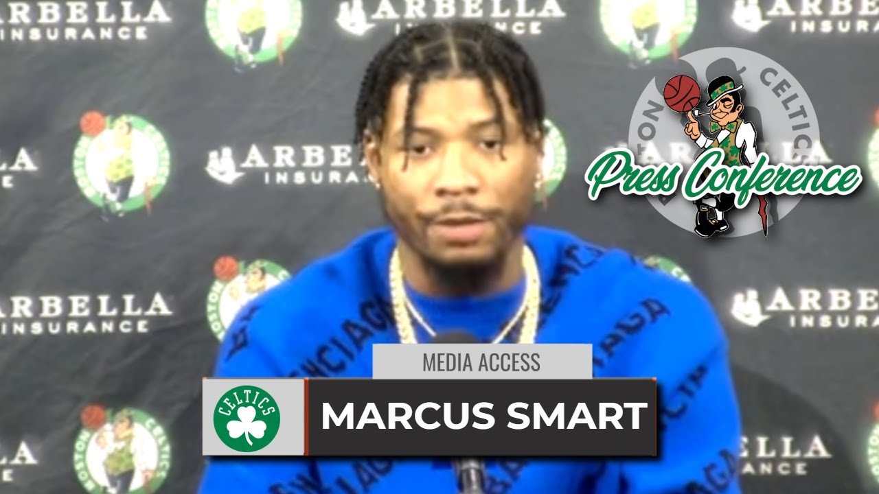Marcus Smart on Injuring Steph Curry: 'I'm Not a DIRTY Player' - YouTube