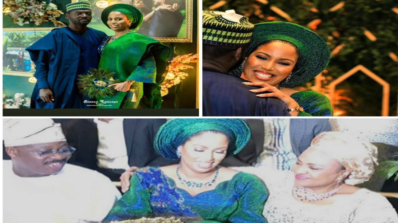 Ciara Benson & Azeez Alubakundi Wedding || Isiaka Ajimobi, Gbenga ...