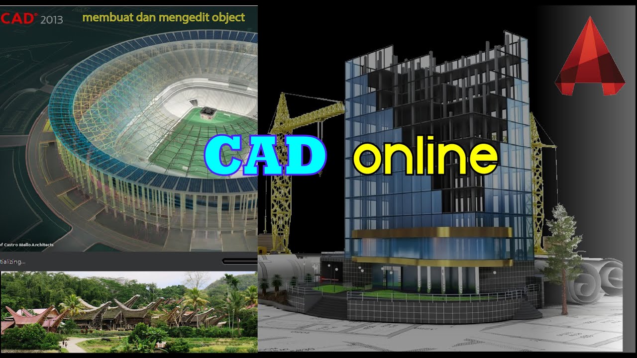 TUTORIAL DASAR AUTOCAD UNTUK PEMULA PART#3 - YouTube