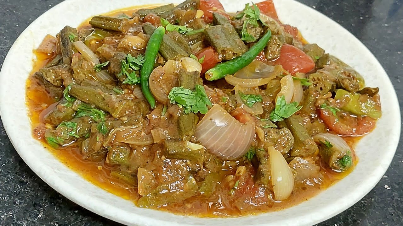 ढाबे जैसे भिंडी दो प्याज़ा | Lasooni Flavor Bhindi Do Pyaza | Bhindi Do ...