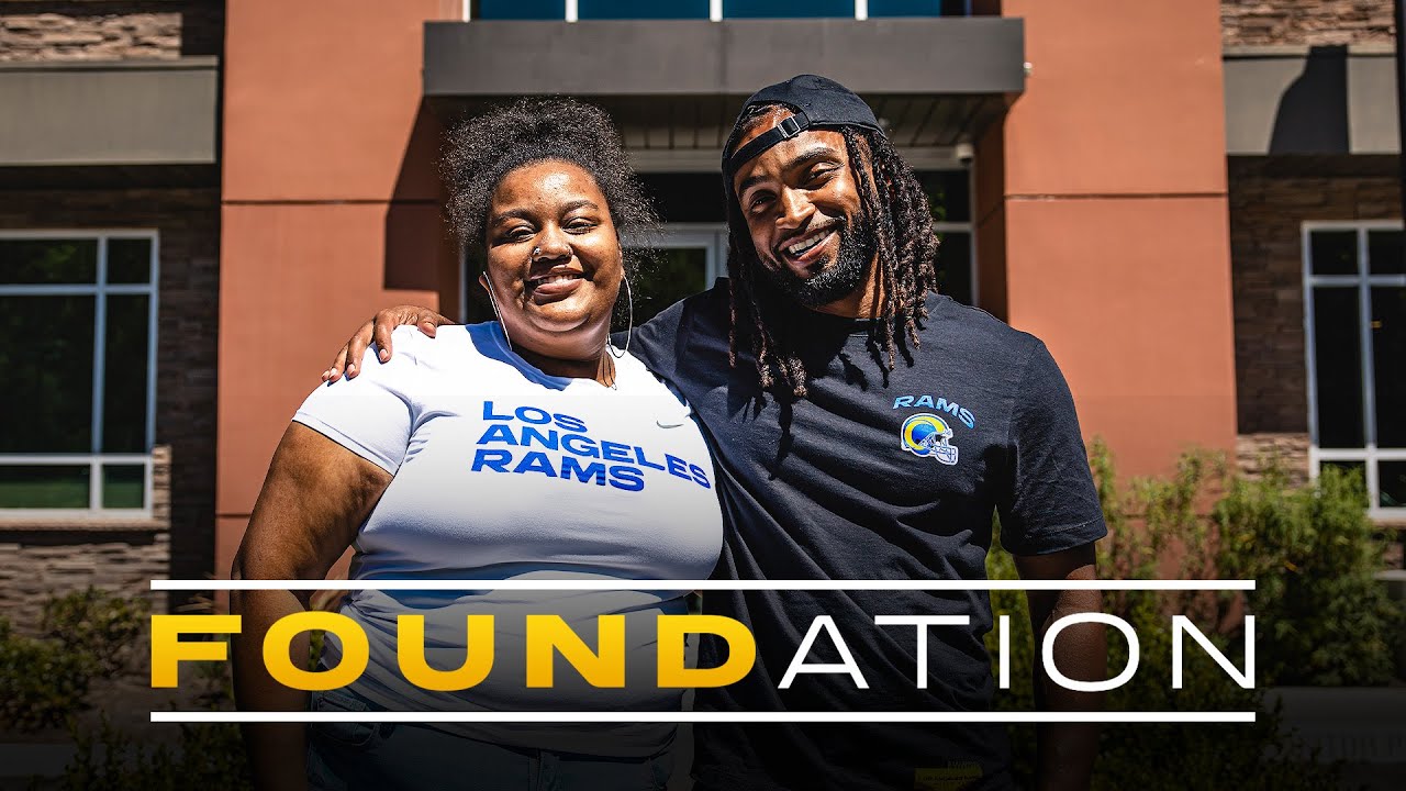 FOUNDation: A Life-Changing Opportunity For Jessie Rose & Raniyah Carter With The Rams - YouTube