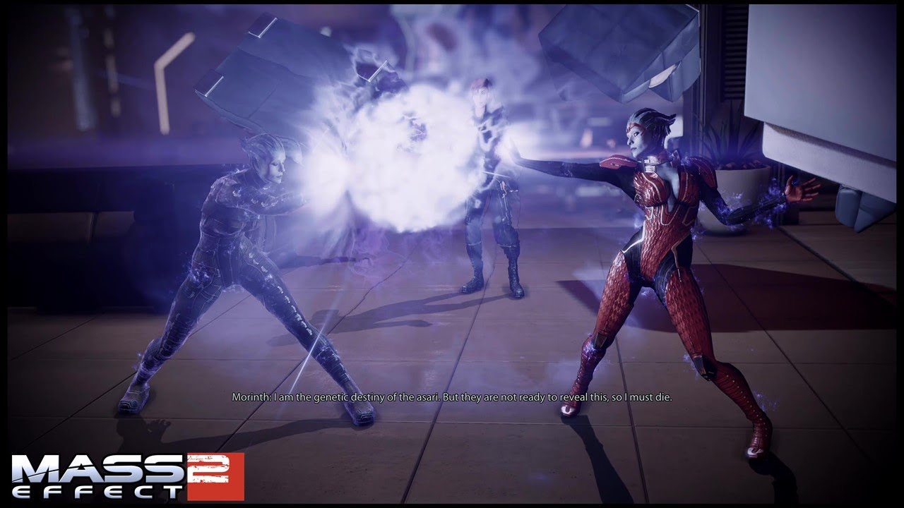 Death Of Morinth | Mass Effect 2 Remastered - YouTube