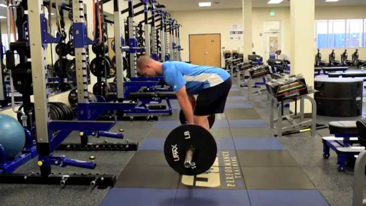 Barbell SLDL - YouTube