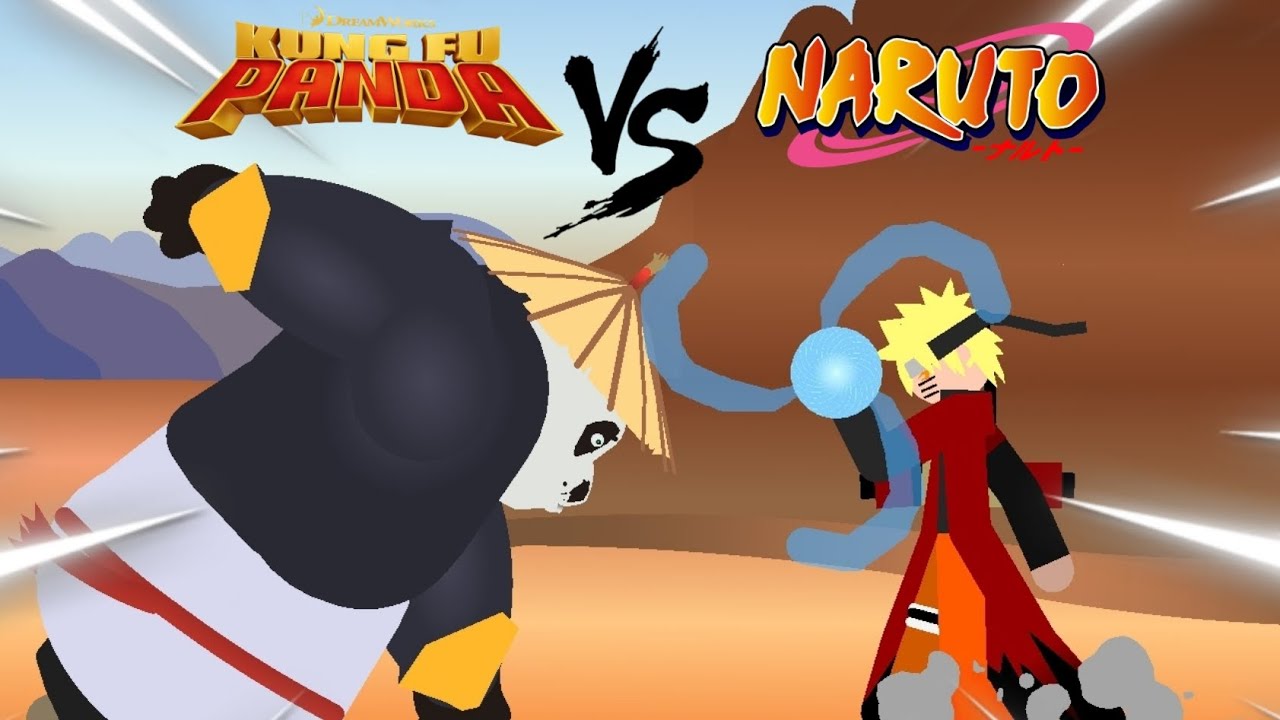 Po vs. Naruto: Epic Showdown | Kung Fu Panda vs. Naruto - YouTube