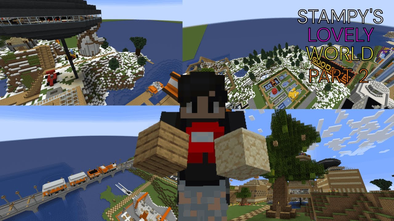 Building Stampy's Lovely World [TIMELAPSE] *2023* (PART 2) - YouTube