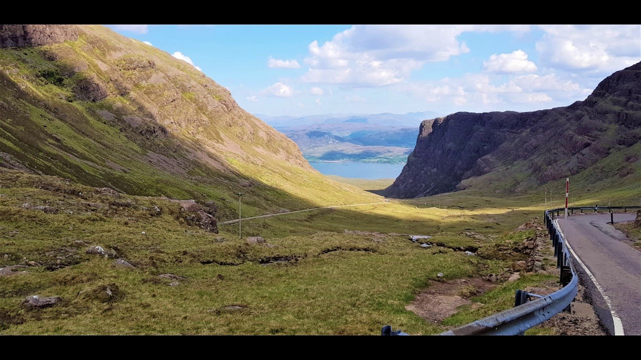 Applecross Pass - in a Motorhome! - YouTube