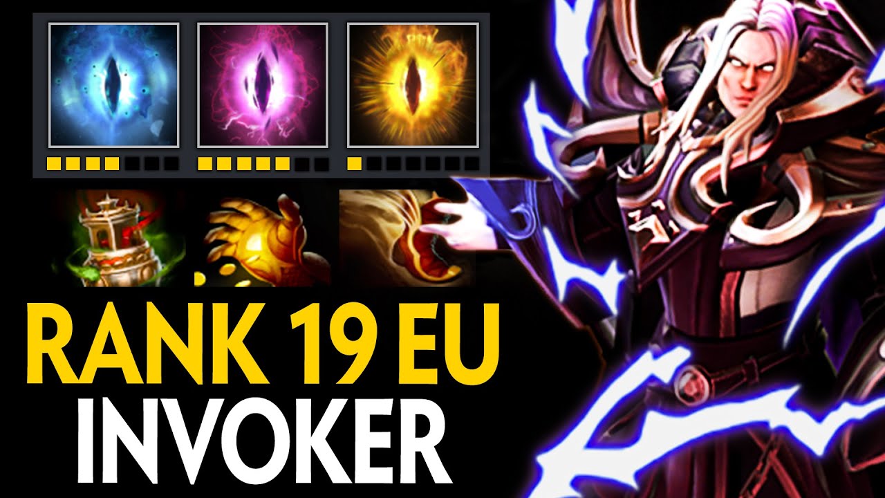 RANK 19 EU GRANDMASTER INVOKER QUAS WEX BUILD vs TINKER MID | Dota 2 ...