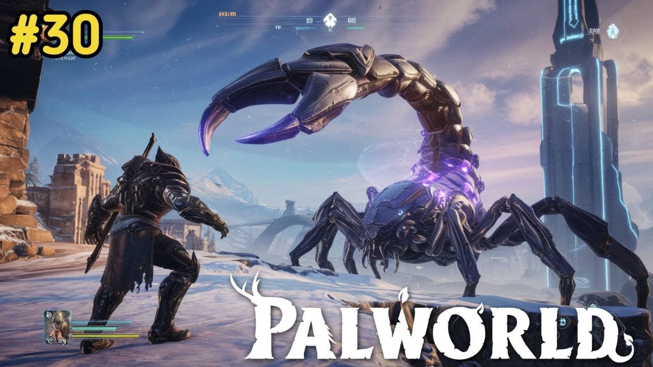 😵 FIGHT WITH LEGENDARY SCORPION POKEMON 😱 || PALWORLD #30 #palworld # ...