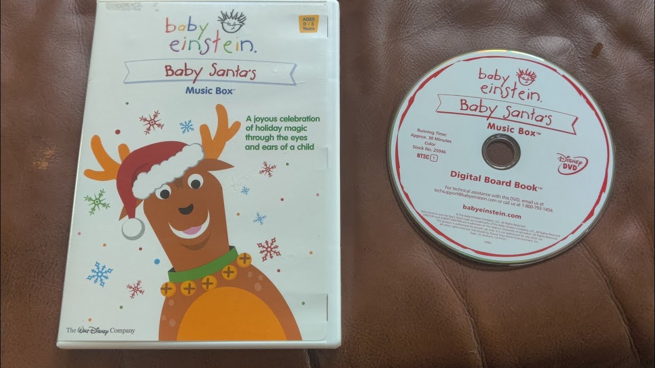 Opening to Baby Santa's Music Box Early-2004 DVD - YouTube