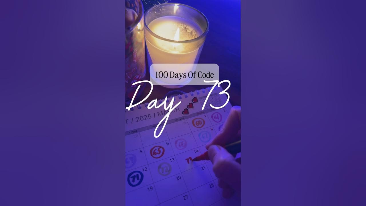 Day 7️⃣3️⃣ of 1️⃣0️⃣0️⃣ Days of Code Challenge #100daysofcode #webdevelopment #study #motivation ...