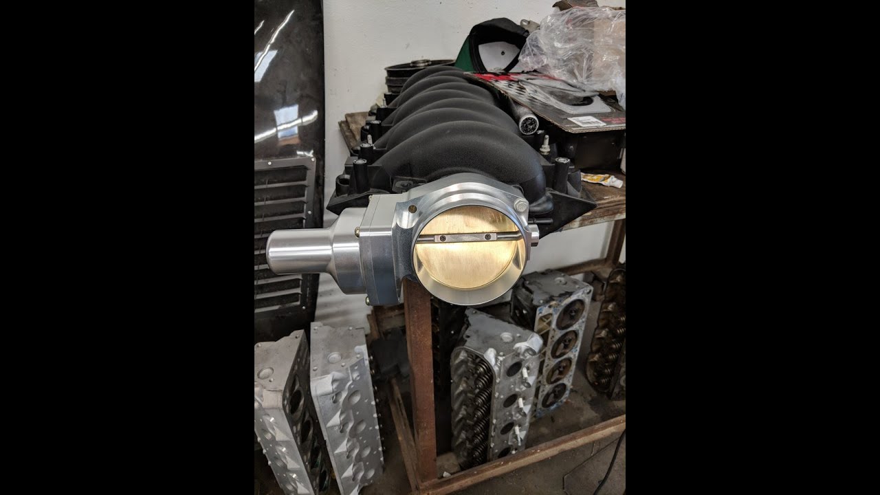 Final Test of Race Ported Intake on Stock LS3 - YouTube