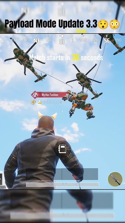 Payload Mode Update 3.3 - fighter Jet😯#bgmi #pubgmobile #shortsfeed #shorts #viralvideo # ...