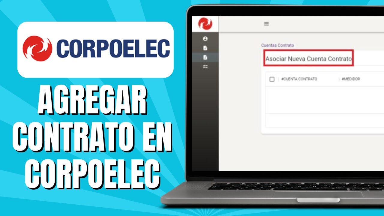 Cómo AGREGAR Contrato En Corpoelec - YouTube