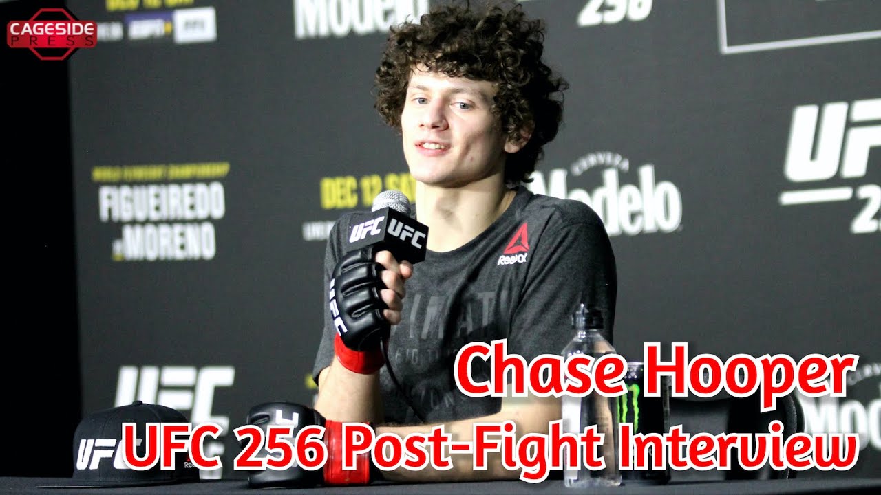 Chase Hooper on Comeback Victory Over Peter Barrett | UFC 256 - YouTube