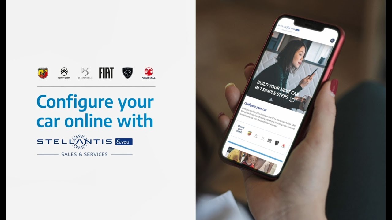 Configure And Finance Your Perfect Car With Stellantis &You UK - YouTube