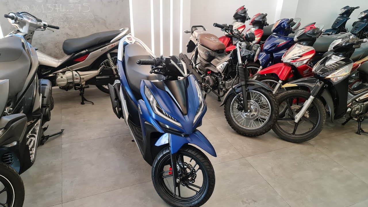 Honda Click Thái 150 cc xe còn quá mới luôn - YouTube