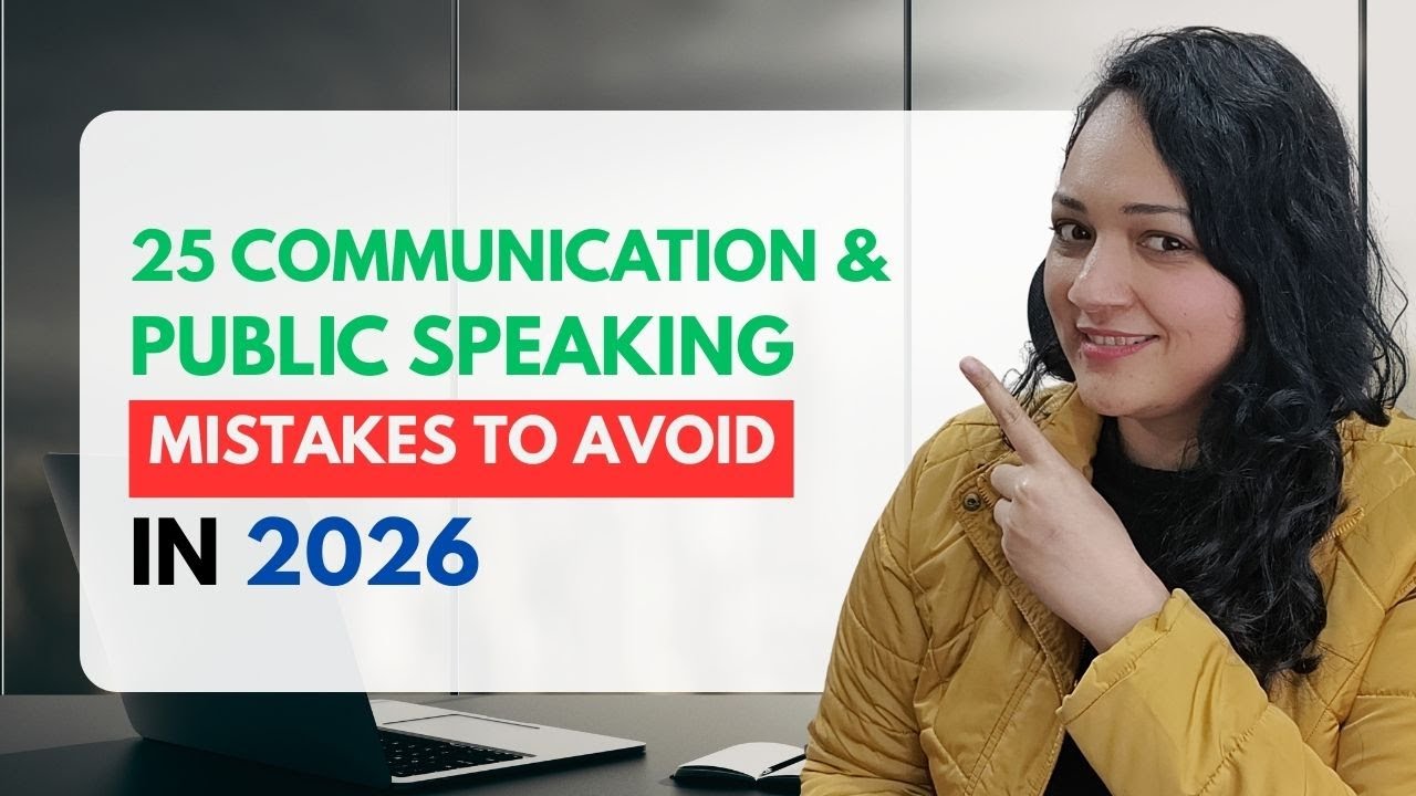 21 Communication & Public Speaking Mistakes To Avoid In 2026 - YouTube