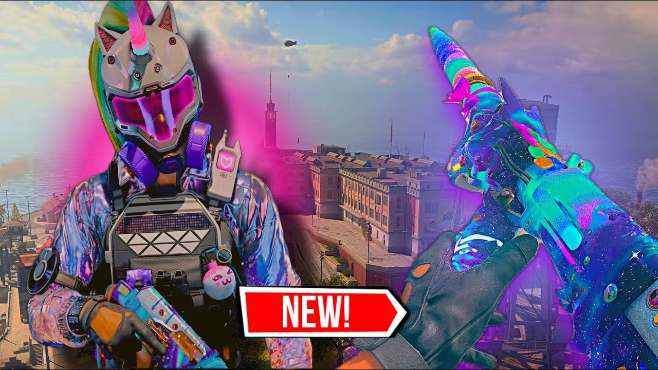 USING THE *NEW* INSANE UNICORN MASTER CRAFT BLUEPRINT IN WARZONE - YouTube