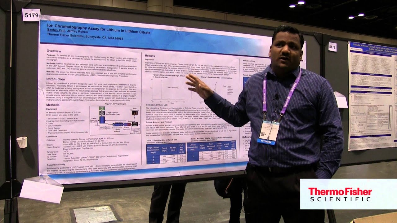Ion Chromatography Assay for Lithium in Lithium Citrate at AAPS 2015 ...